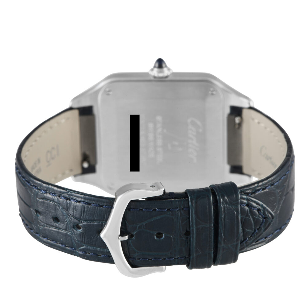 Cartier Santos-Dumont Watch WSSA0085 - 43.5 mm - Silver