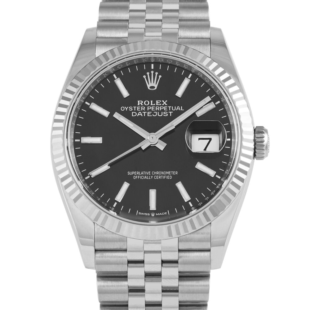 Rolex Datejust 36 Black Dial Watch 126234 - 36 - Black - 2024