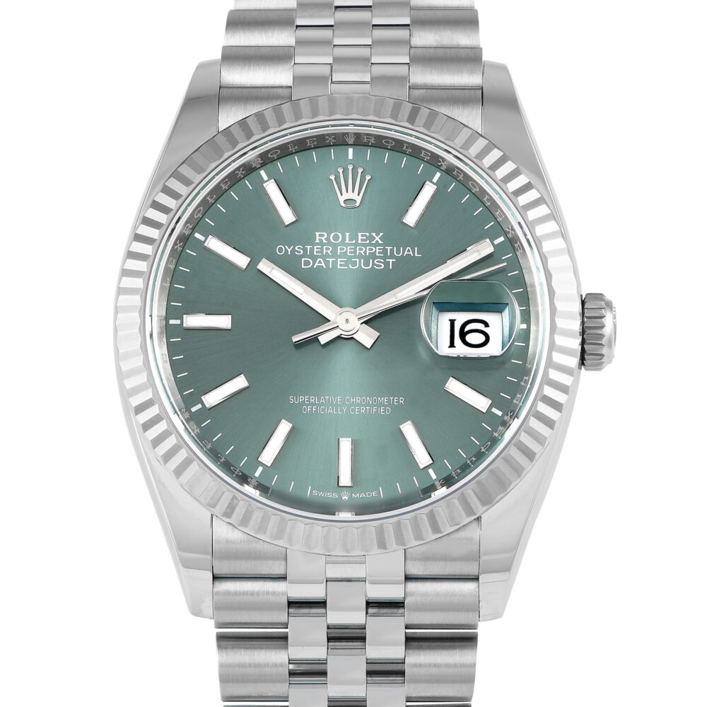 Rolex Datejust 36 Watch 126234 - 36mm - Green - 2024