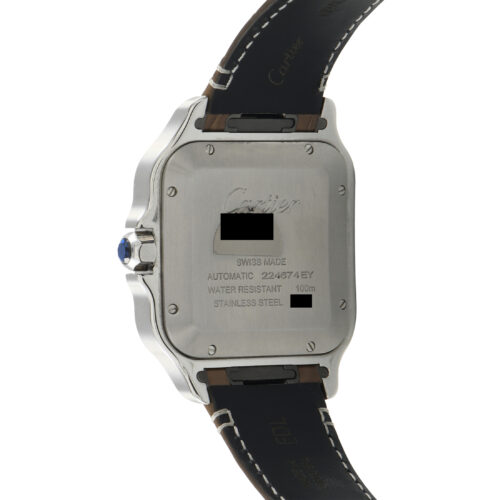 Cartier Santos Brown Sunburst Dial Watch WSSA0064 - 39.8 mm - Brown ...