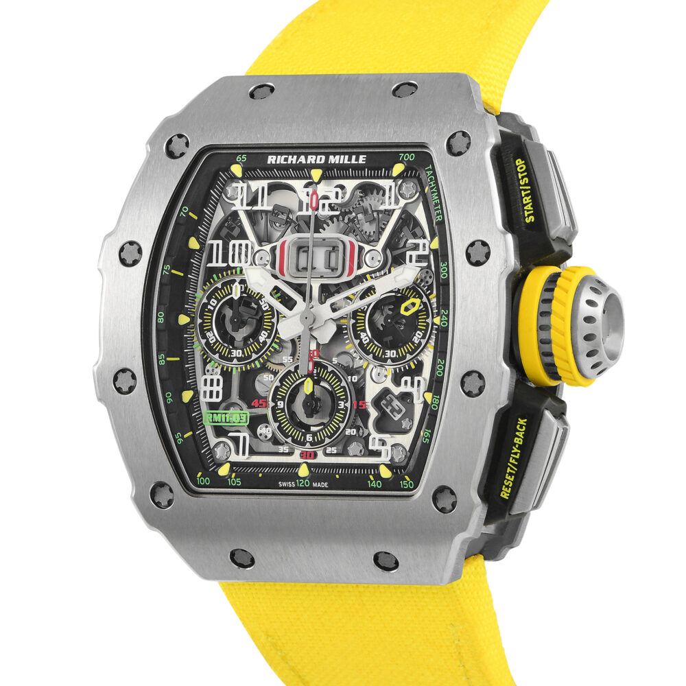 Richard Mille RM-1103 Automatic Flyback Chronograph Titanium Watch RM ...