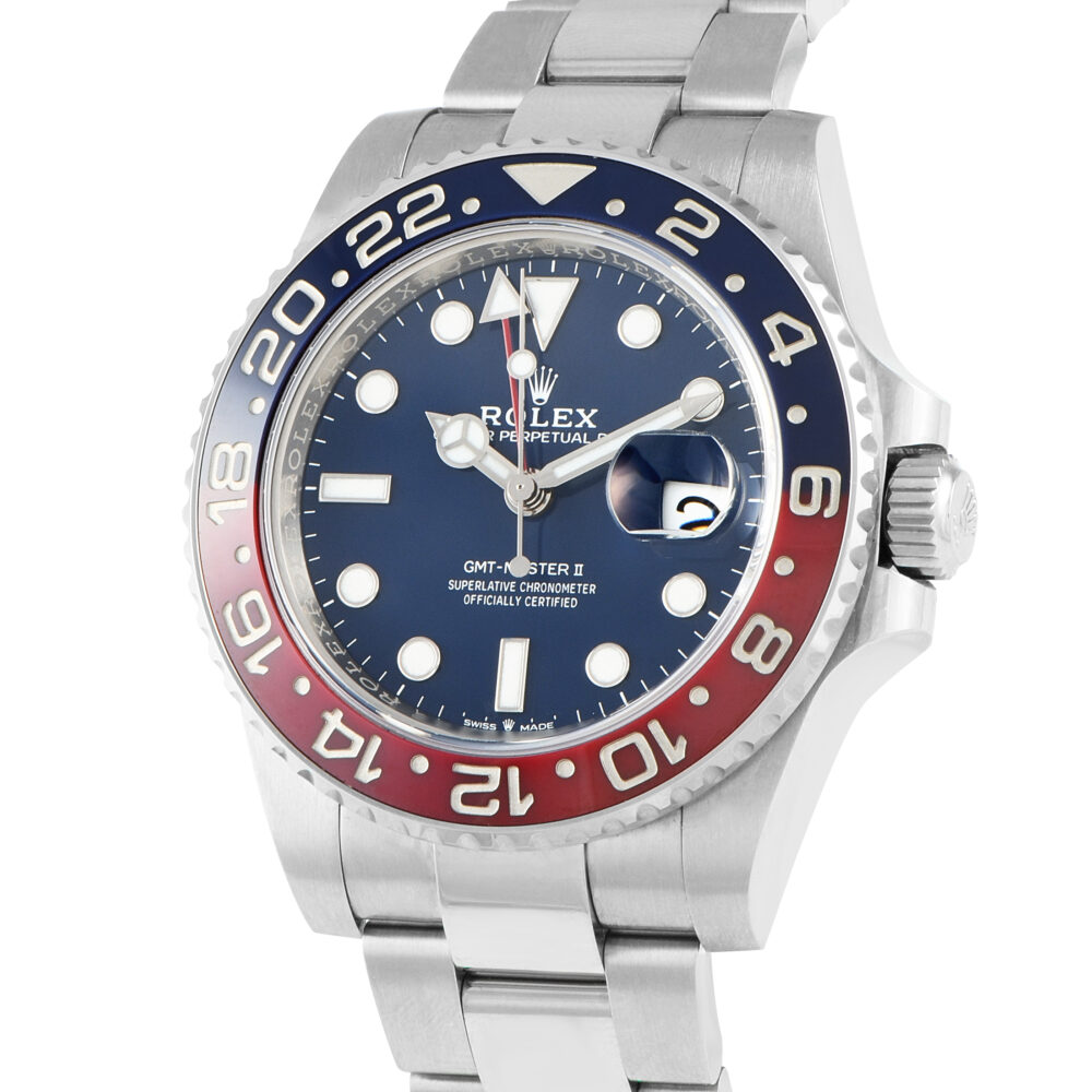 Rolex GMT-Master II Midnight Blue Dial Watch 126719BLRO - 40 mm - Blue