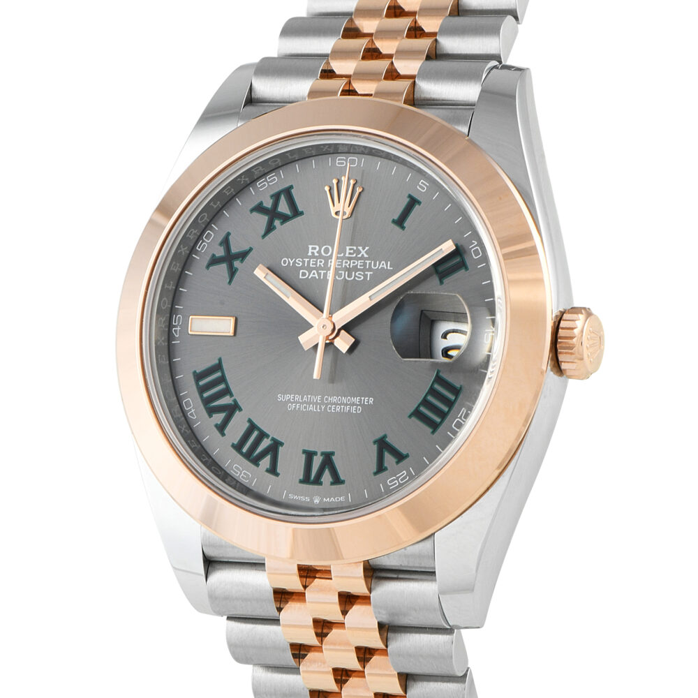 Rolex Datejust 41 Wimbledon Dial Two-Tone Jubilee Watch 126301 - 41 mm ...