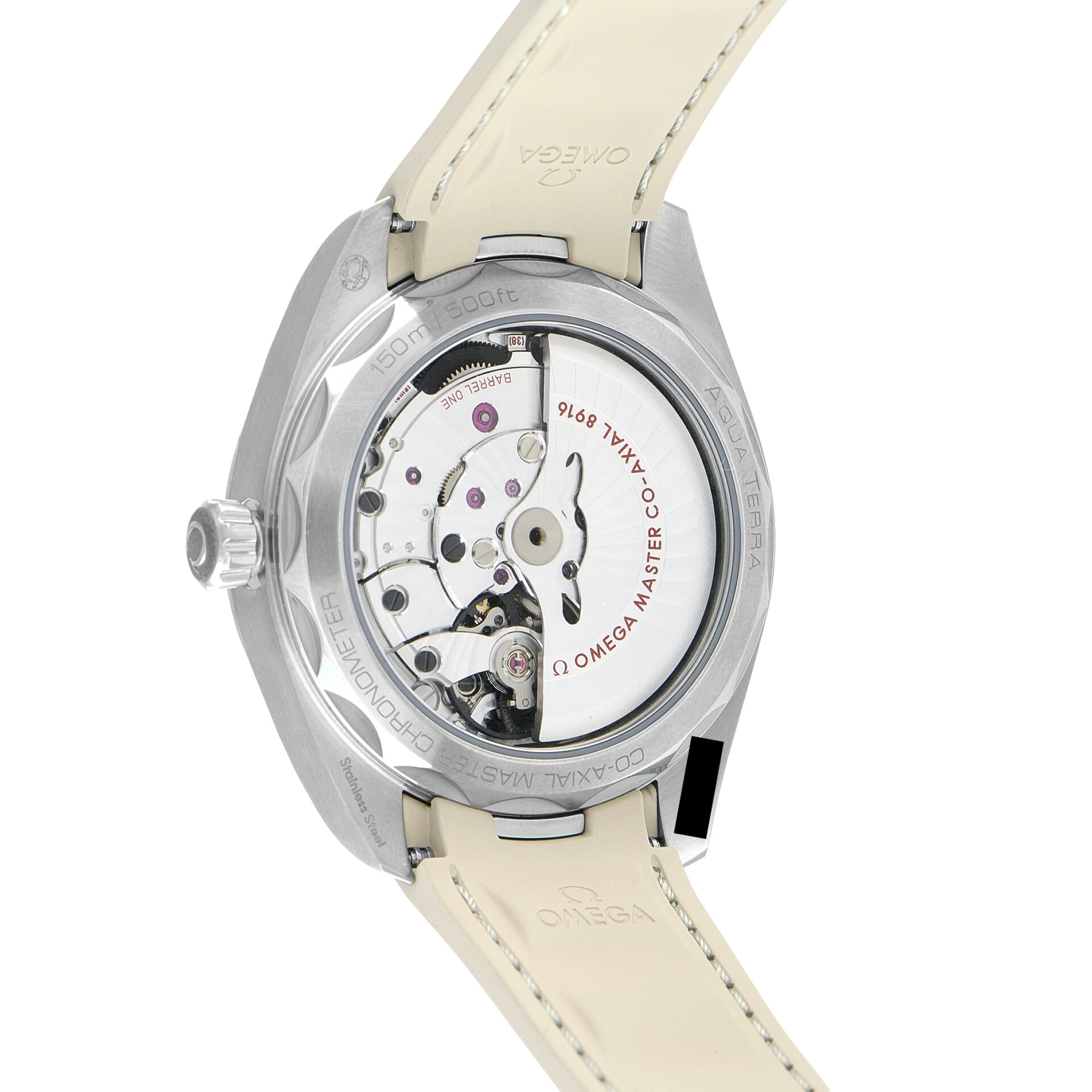 Omega Seamaster Aqua Terra Steel Watch 22012412102005 - 41 mm - Beige