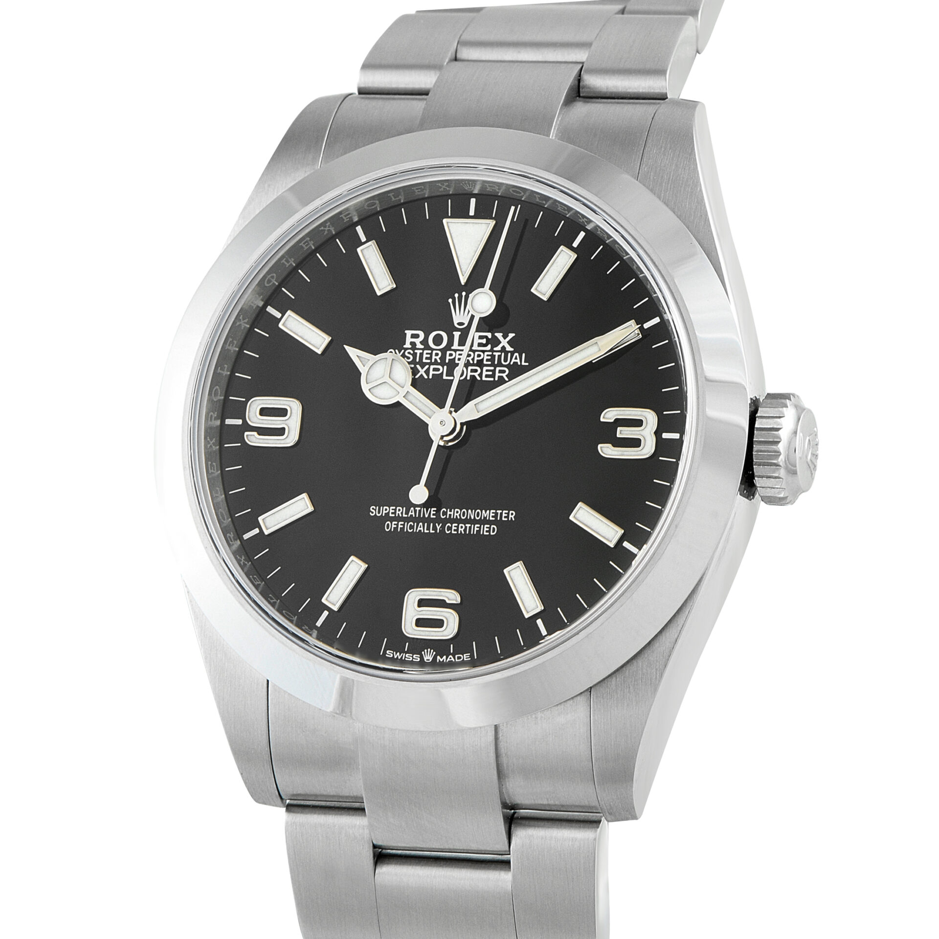 Rolex Explorer 40 Steel Watch 224270 - 40 mm - Black - 2024