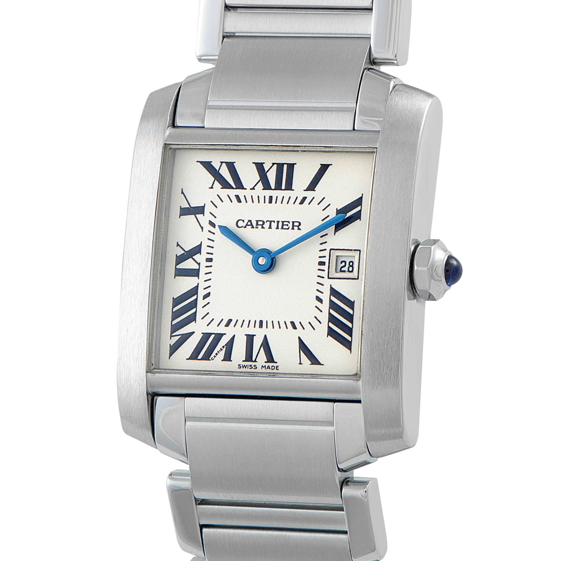 Cartier Tank Française Steel Watch 2465