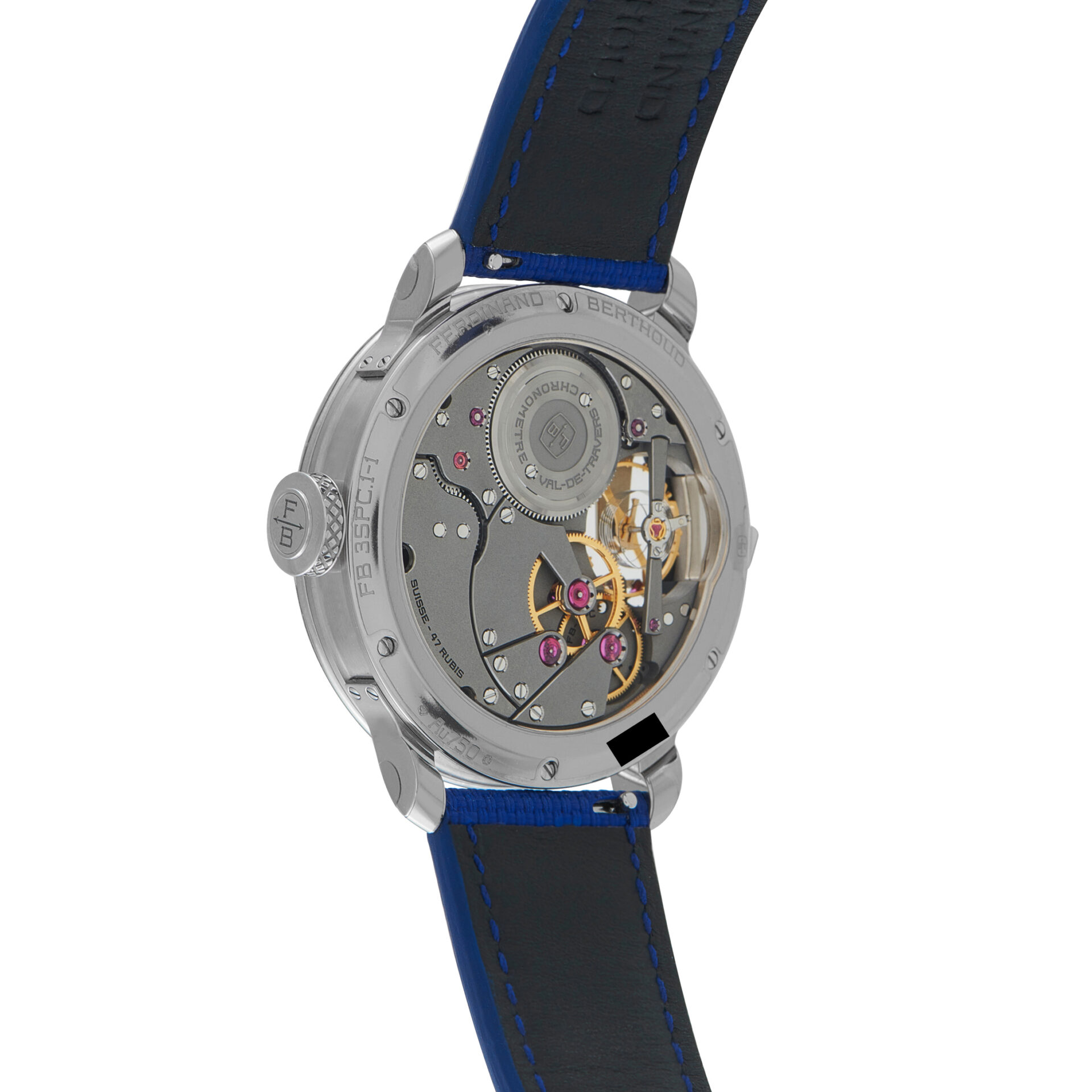 Ferdinand Berthoud Chronomètre 18K White Gold Watch fb 3spc.1-1 - 42.3 ...