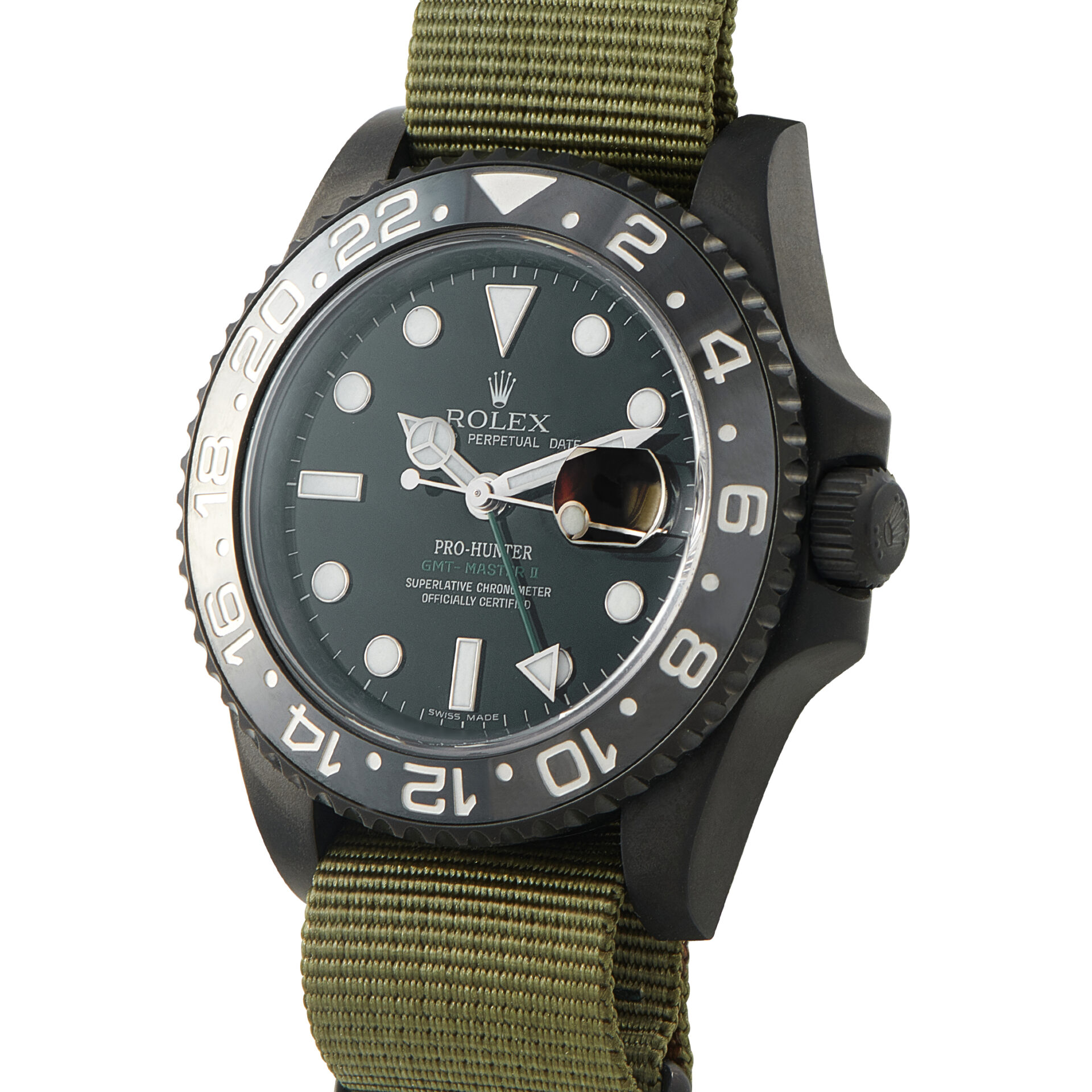 Rolex GMT Master II Pro-Hunter 40mm Watch 116710LN - 40mm - Black - 2010
