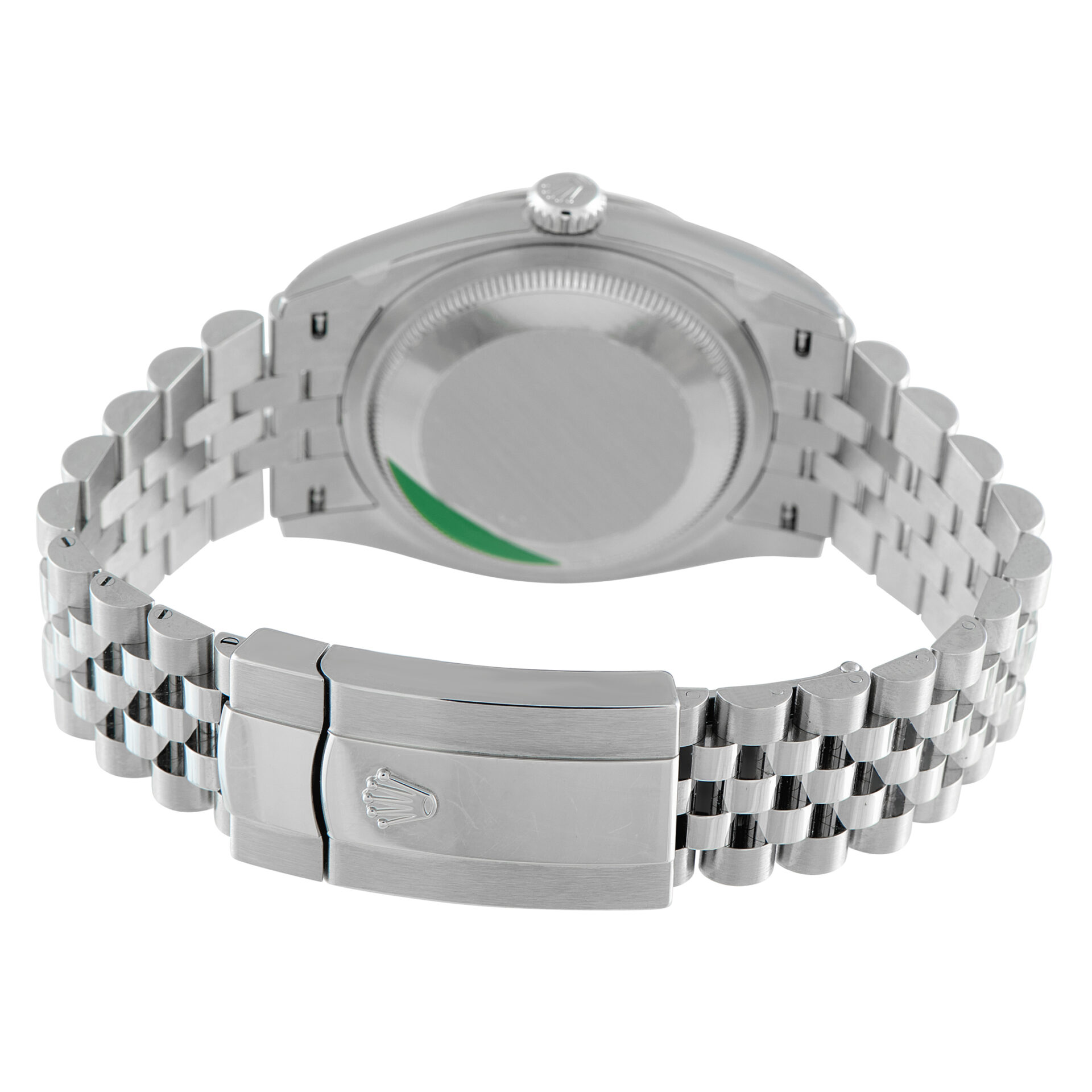 Rolex Datejust 36 Silver Roman Diamond Dial Steel Jubilee Watch 126234 ...