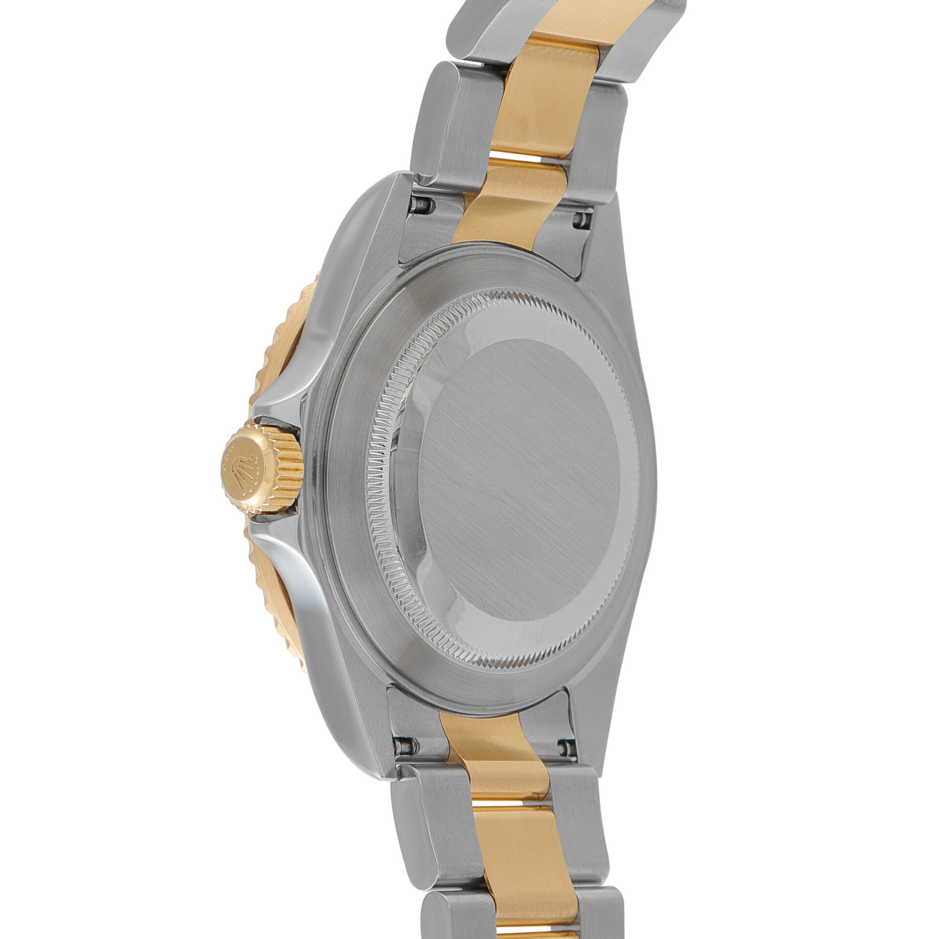 Rolex Submariner Date Silver Serti Dial Two-Tone Watch 16613 - 40 mm ...