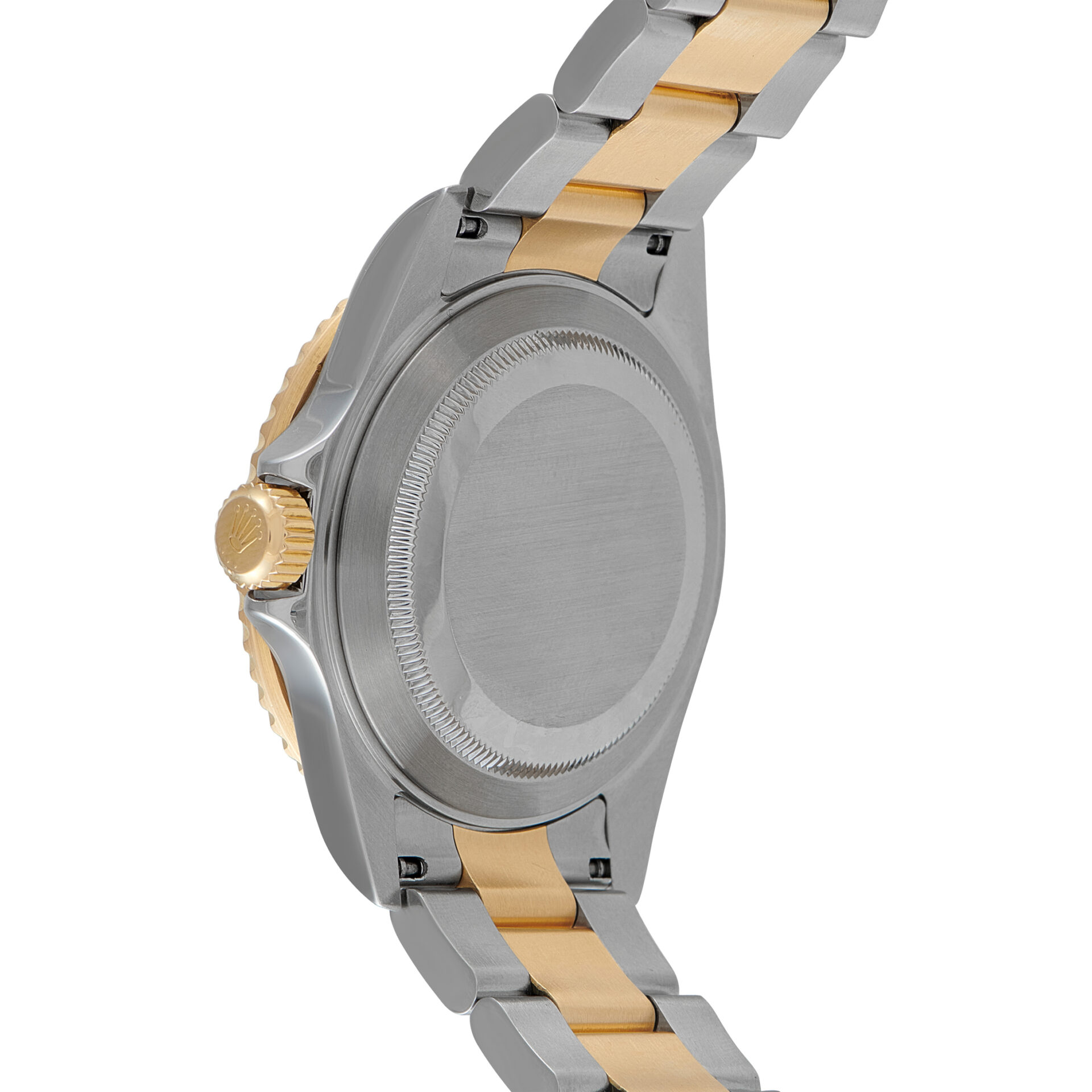 Rolex Submariner Silver Serti Dial Two-Tone Watch 16613 - 40 mm ...