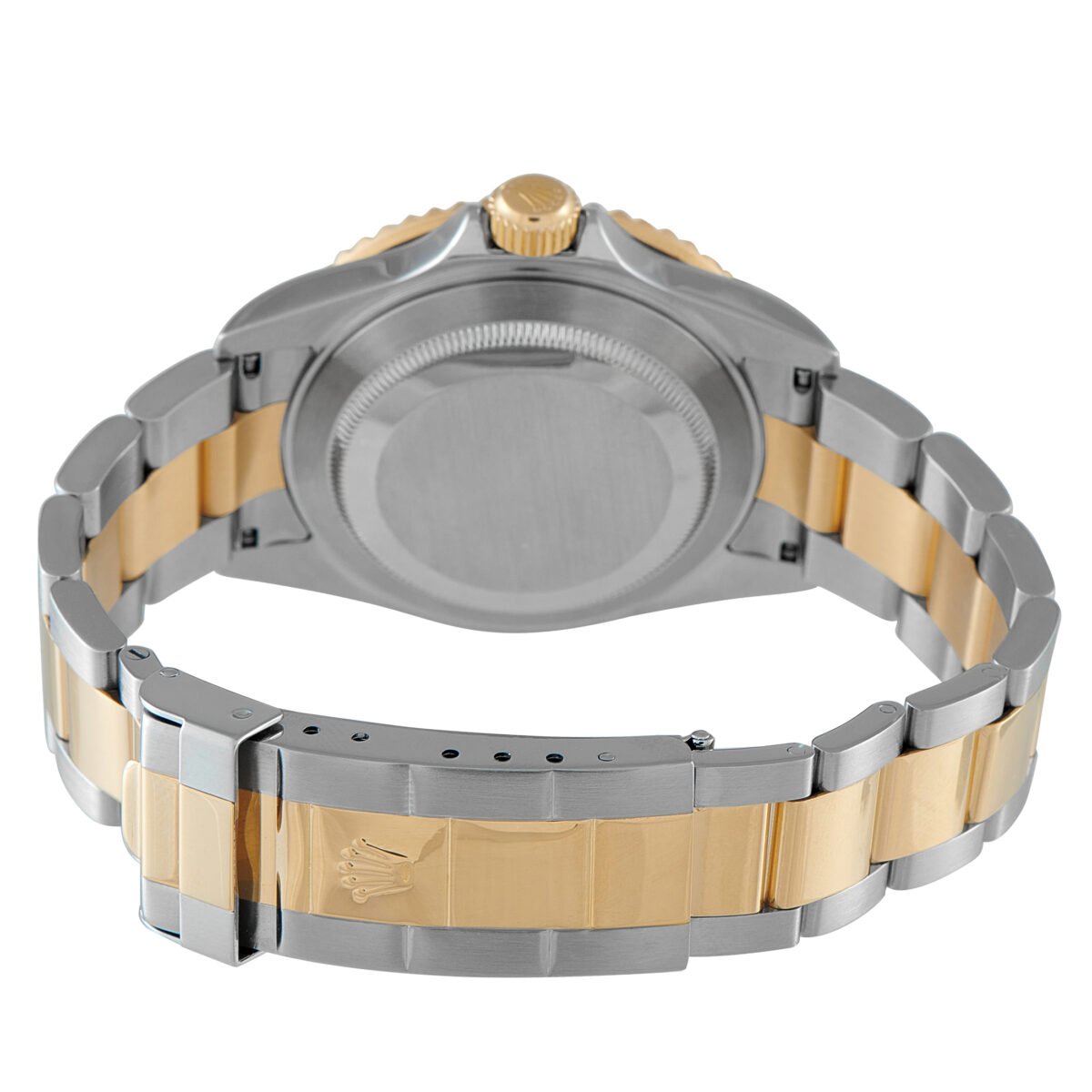 Rolex Submariner Silver Serti Dial Two-Tone Watch 16613 - 40 mm ...
