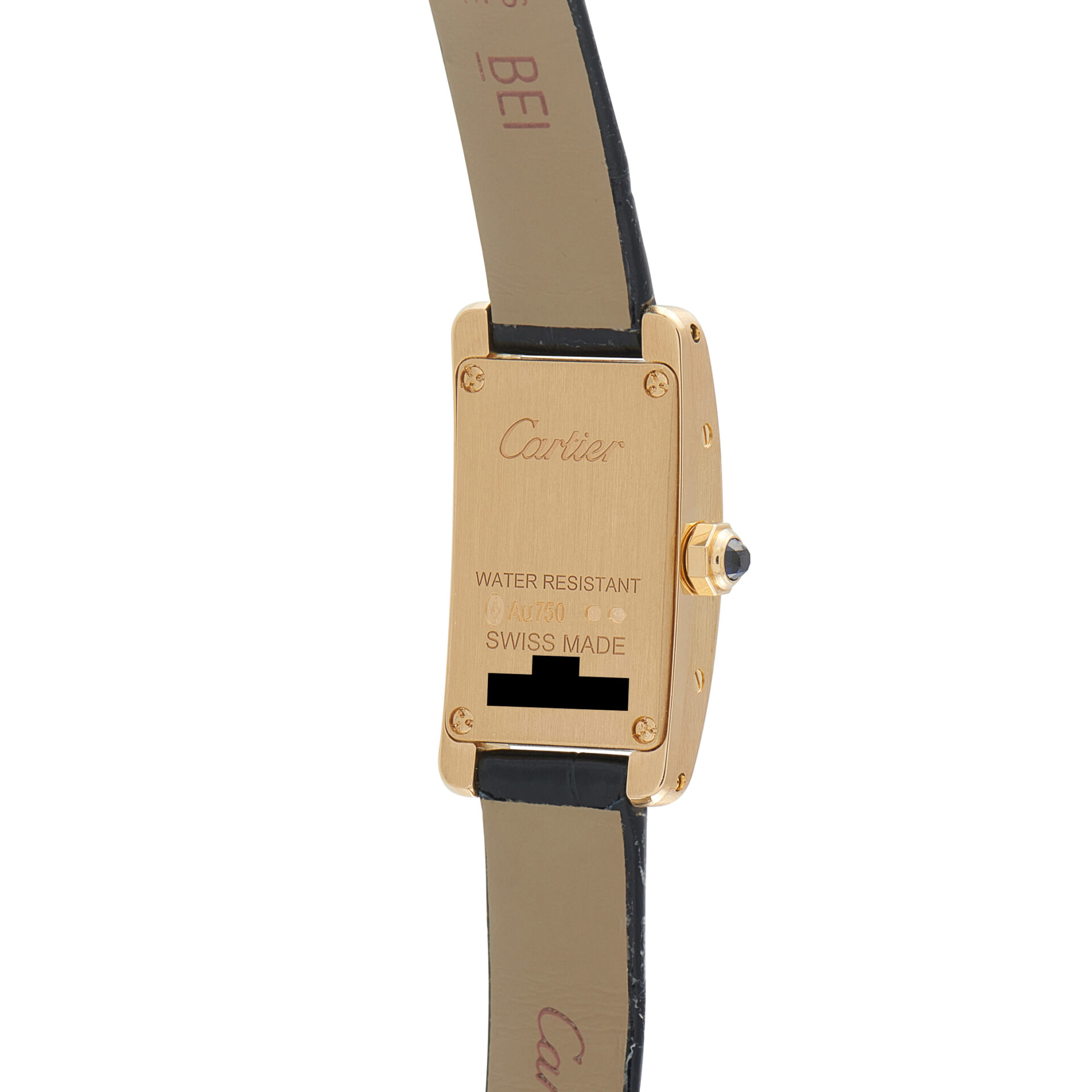 Cartier Tank Américaine Mini Yellow Gold Watch WGTA0353