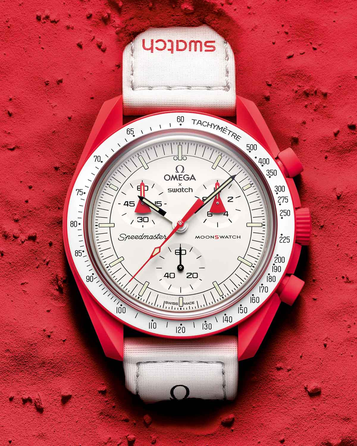 MoonSwatch Snoopy Has Landed: Mission to the Moonphase