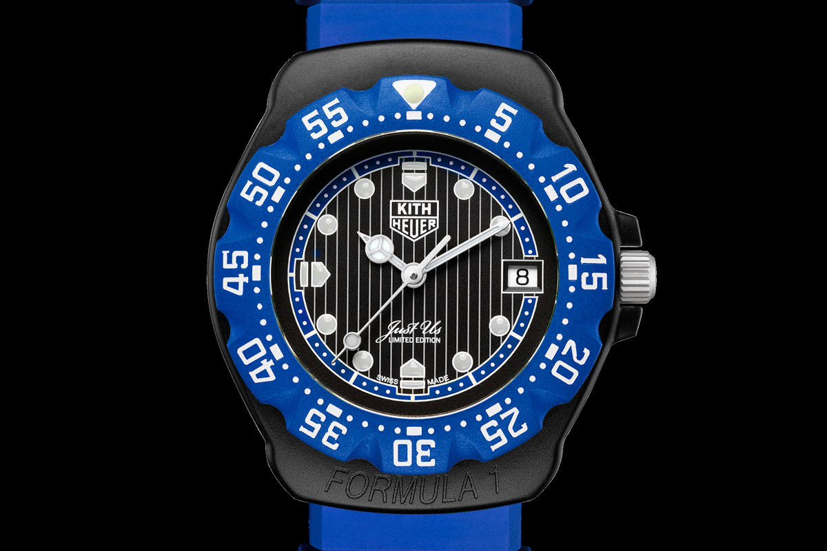 TAG Heuer x Kith Watches: Details about each new model