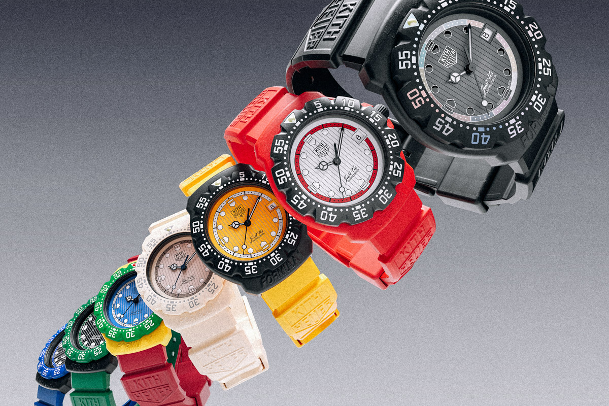 TAG Heuer x Kith Watches: Details about each new model