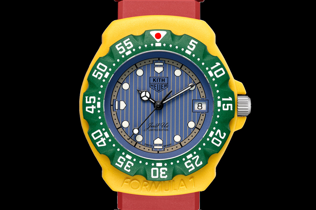 TAG Heuer x Kith Watches: Details about each new model