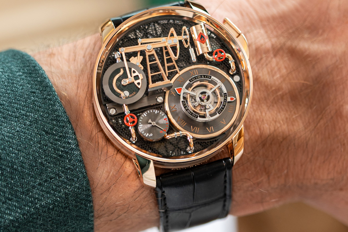 Jacob & Co. Oil Pump Watch 2024: A Stunning Jacob Automaton
