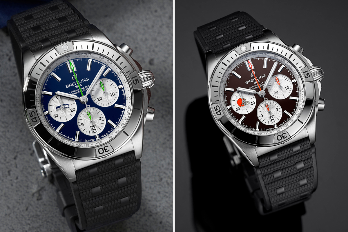 Breitling NFL Watches in 32 Colorways: Chronomat NFL Collection