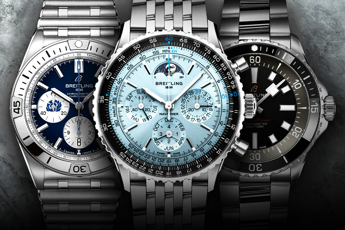 Breitling 2025 Releases: An Ice Blue Perpetual Calendar and More