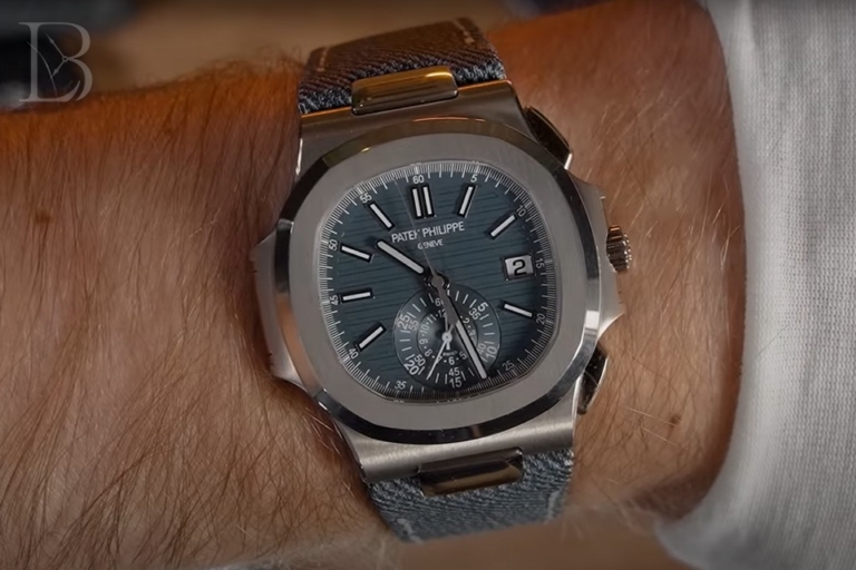 Patek Denim Nautilus 5980 Review: A Six-Figure Dad Jeans Watch