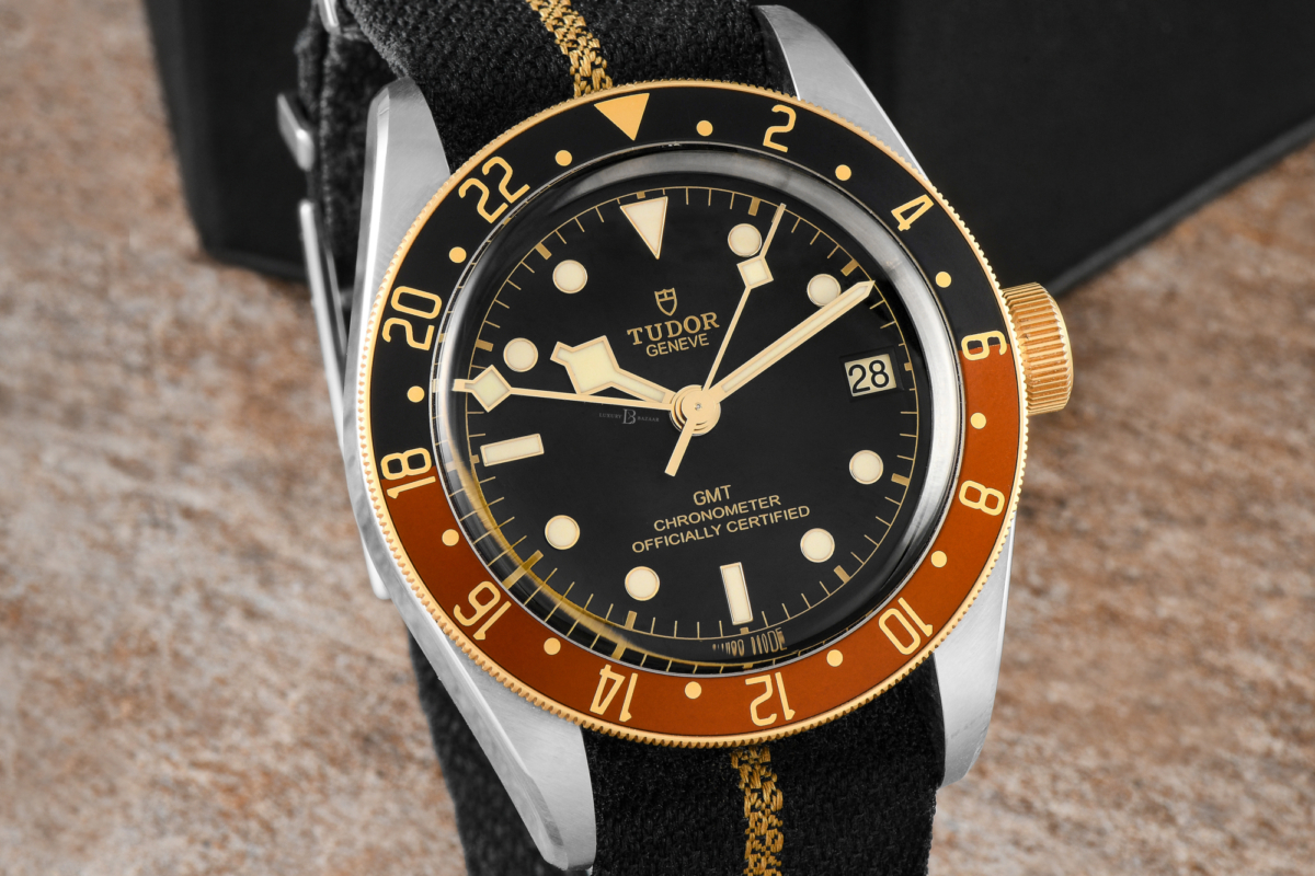 Tudor Root Beer GMT Watch: The Black Bay GMT S&G 79833MN